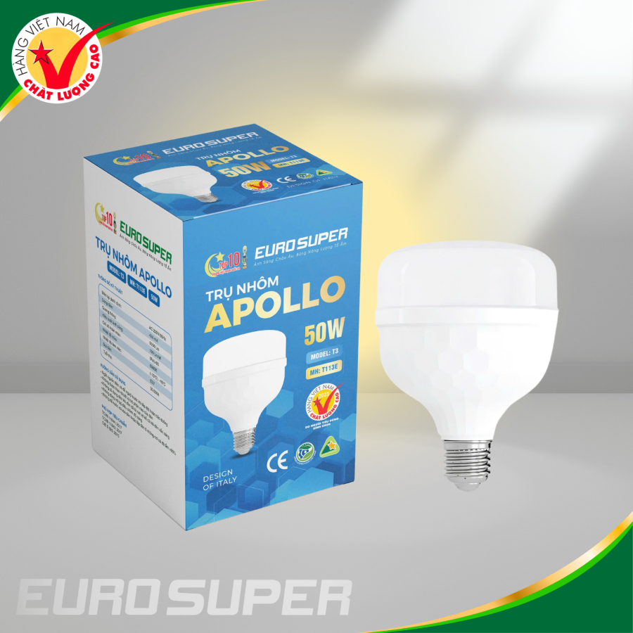 ĐÈN LED TRỤ NHÔM APOLLO 50W